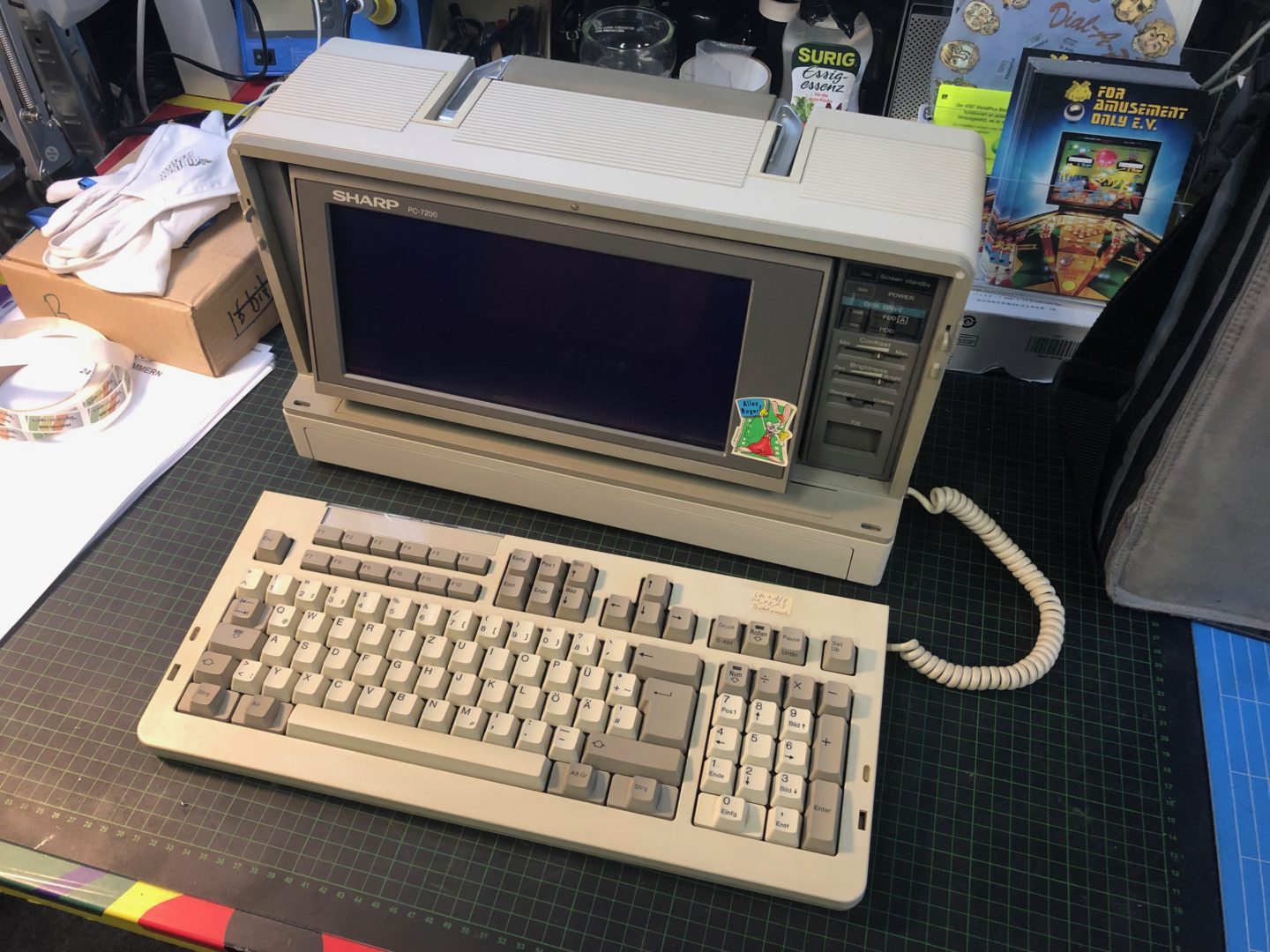 Fundus: SHARP PC-7200 | Digital Retro Park e.V.